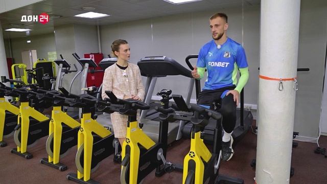 Время спорта 21.11.2025 - Капитан ФК «Ростов» Константин Кучаев