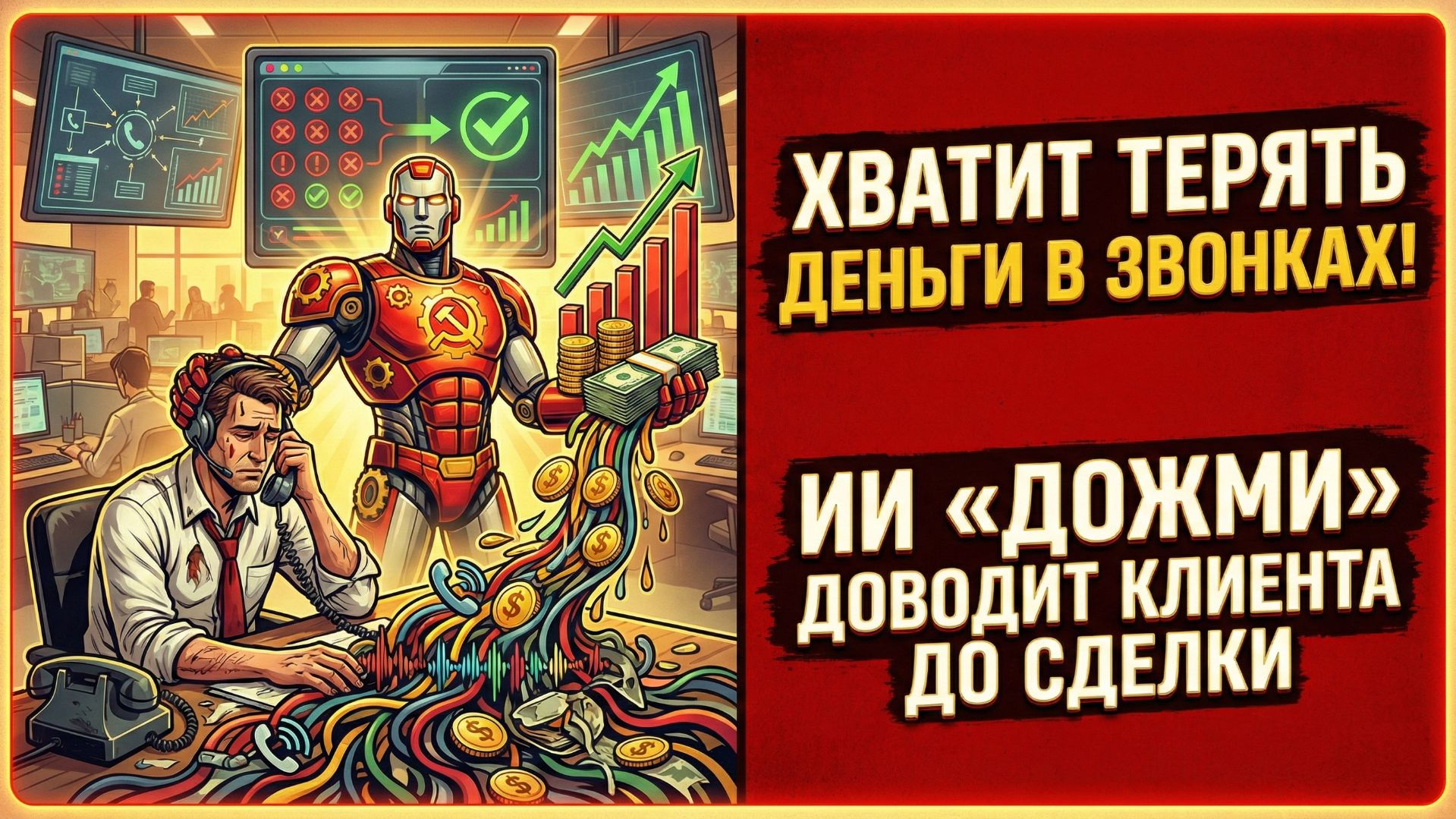 Звонки есть, денег нет. Искусственный Интеллект сделает аудит продаж за день.