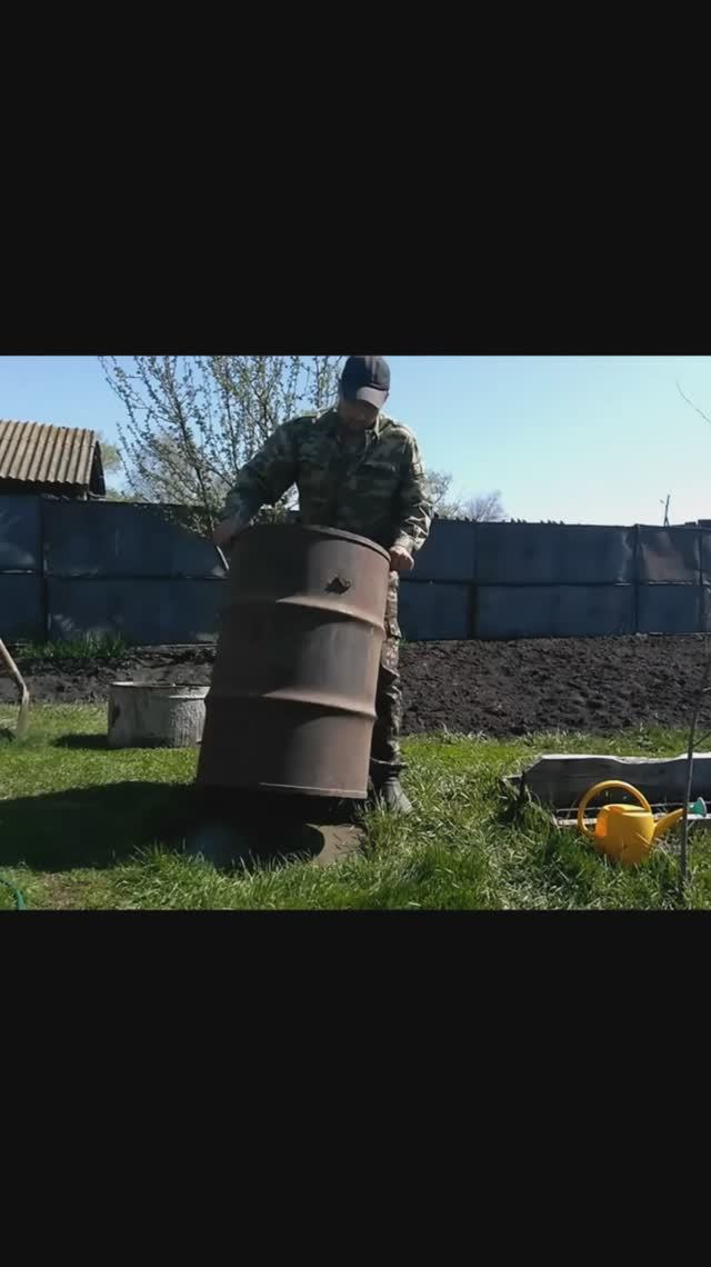 Бочка без дна под воду. Ремонт бочки