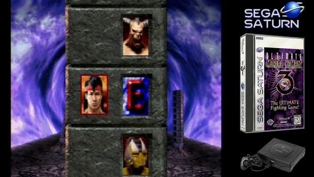 Ultimate Mortal Kombat 3 (1995) [Sega Saturn]