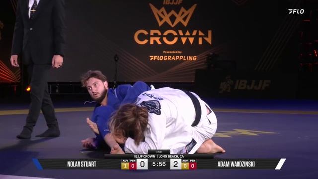 FIN Nolan Stuart vs Adam Wardzinski  - Heavyweight IBJJF  Crown 2025