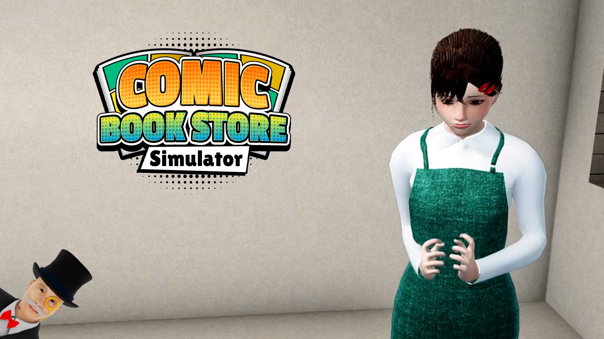 ХОЗЯЙКА КАССЫ - Comic Book Store Simulator #2 прохождение