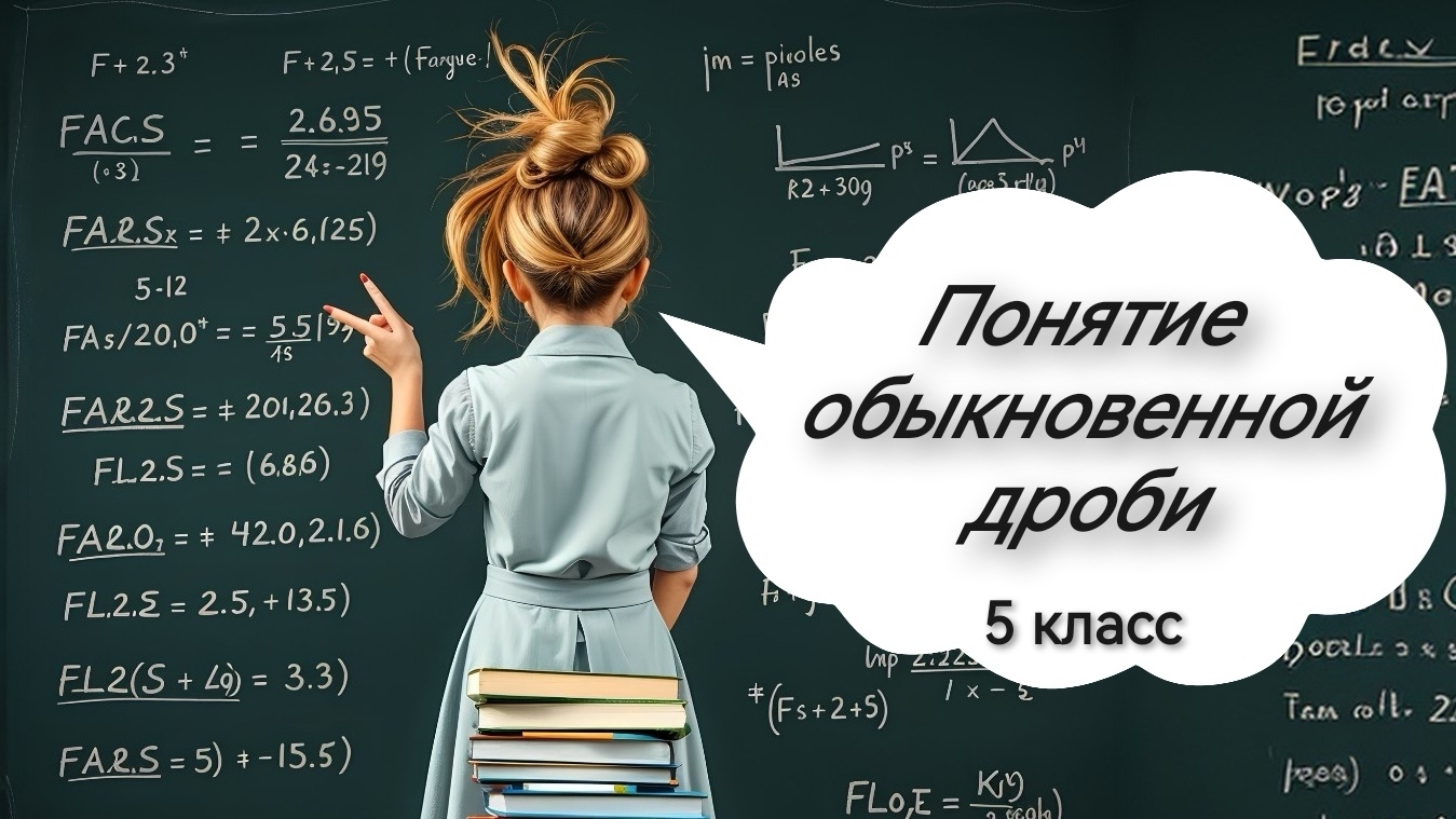 Понятие обыкновенной дроби. 5 класс