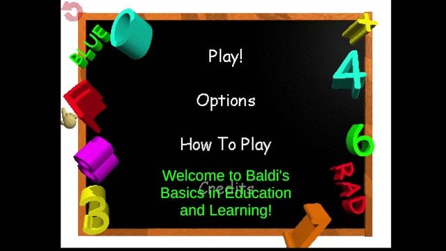 играю в Балди плюс и классик ремастер