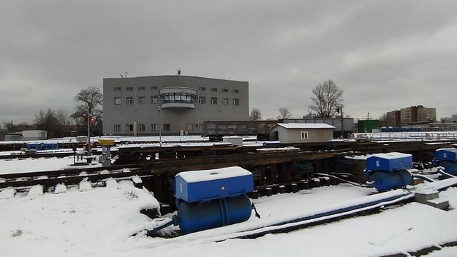 Работа сортировочной горки. СПб-Московский-Сортировочный. Ноябрь 2025.