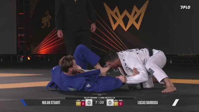 2F Nolan Stuart vs. Lucas Barbosa - Heavyweight IBJJF  Crown 2025