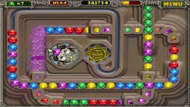 Zuma Deluxe (Walkthrough) - Stage 6