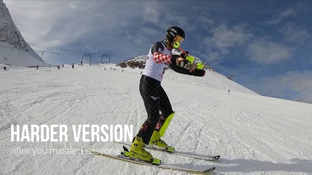 Урок 7. Обучение горные лыжи.