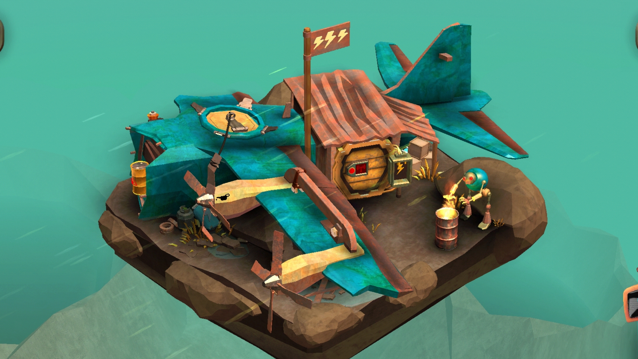 Tiny Robots. 45 Место для Крушения