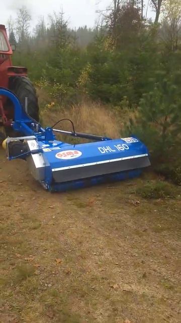 🔵 DHL косилка @OSMAMULCHERS задняя смещаемая на трактор 80-140лс VOLVO BM650