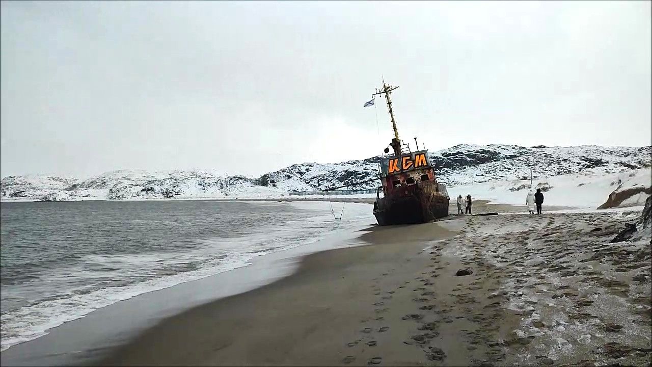 Прогулка по Старой Териберке. Дорога в Мурманск