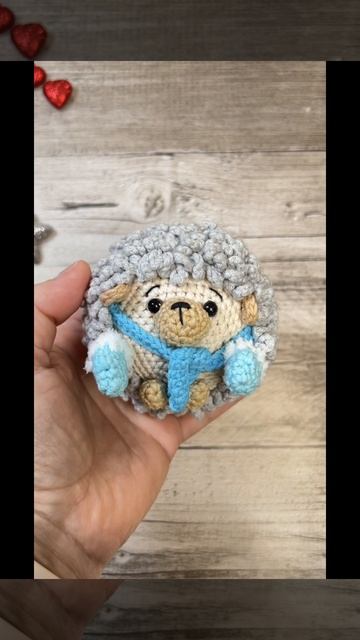 Вязаные ежики