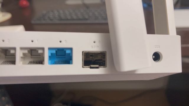 Распаковка SFP-модуля OSNOVO S1SC12-G-1550-1310 для роутера Keenetic Giga KN-1011