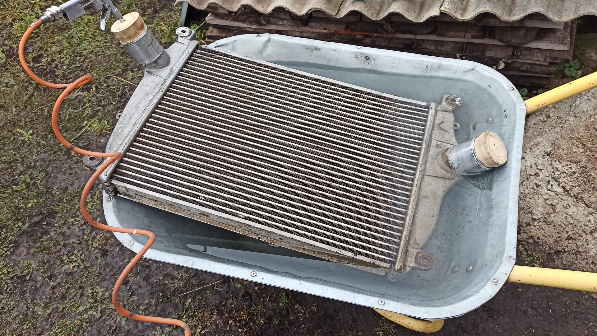 Проверка герметичности интеркулера