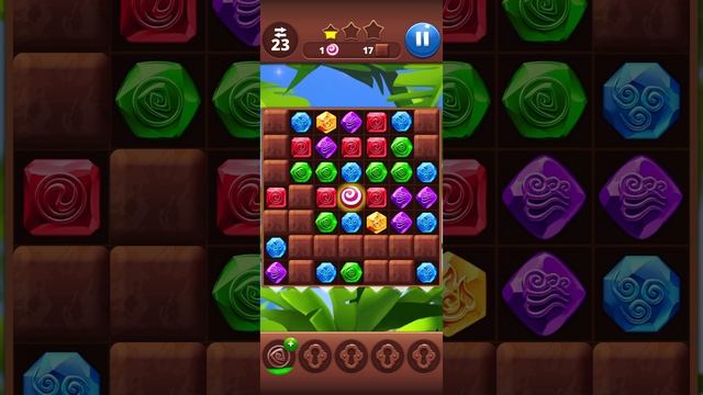 Планета Самоцветов 23 и 24 уровень три в ряд