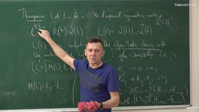 Талалаев Д.В. - Algebraic Structures in Integrable Systems - 15. Open Toda Chain: QR-Decomposition