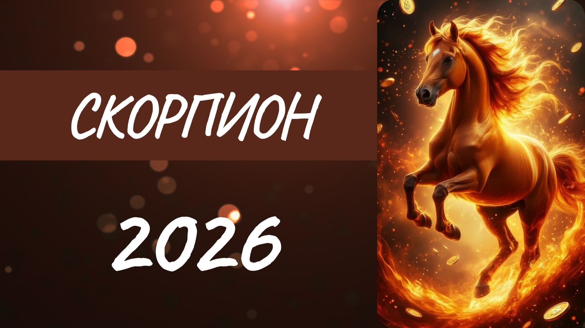 Скорпион ♏ Таро прогноз на 2026 год