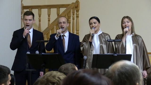 Общее пение "Ты Бог на небесах"