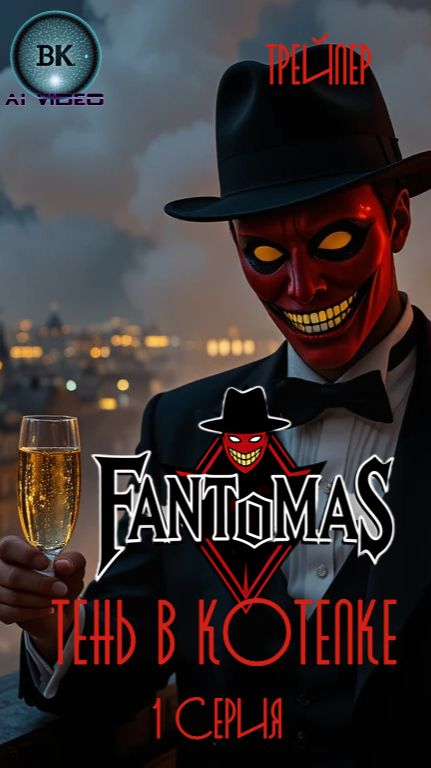 Трейлер.Фантомас.Тень в котелке.1серия #shorts