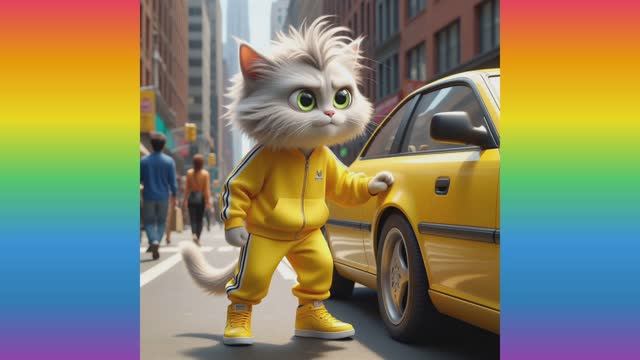 Машинки Котики Учим цвета 🎨 🌈🌈🌈🌈🌈🌈🌈🌈