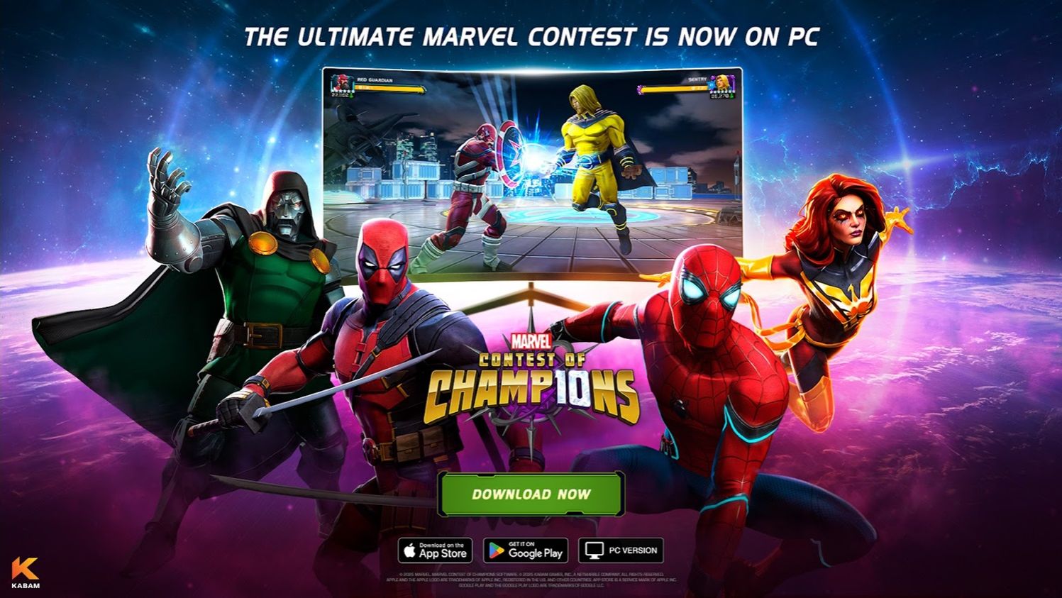 Marvel Contest of Champions Играем на PC