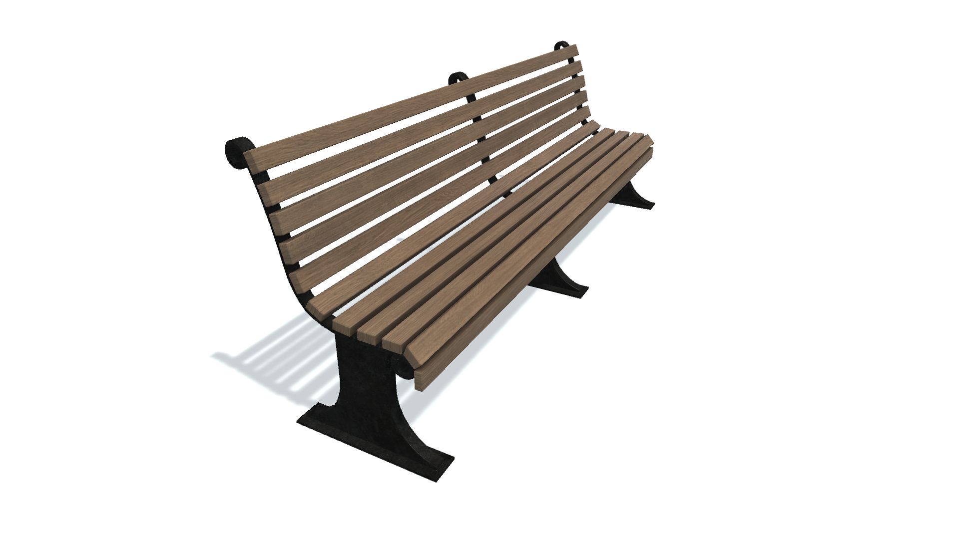 3D модель. Скамейка R.