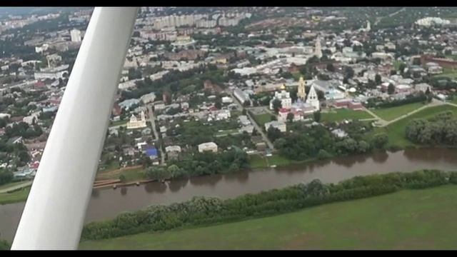 Полет на Цессне-172 Скайхоук. Воскресенский район. Возможность узнать знакомые места с высоты.