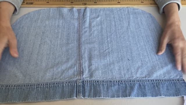 Креативная сумка из джинсы | Апсайклинг | Оригинальный вариант для пляжа и повседневности