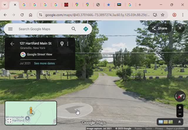 Кладбище как в фильме Фантазм, но это не оно