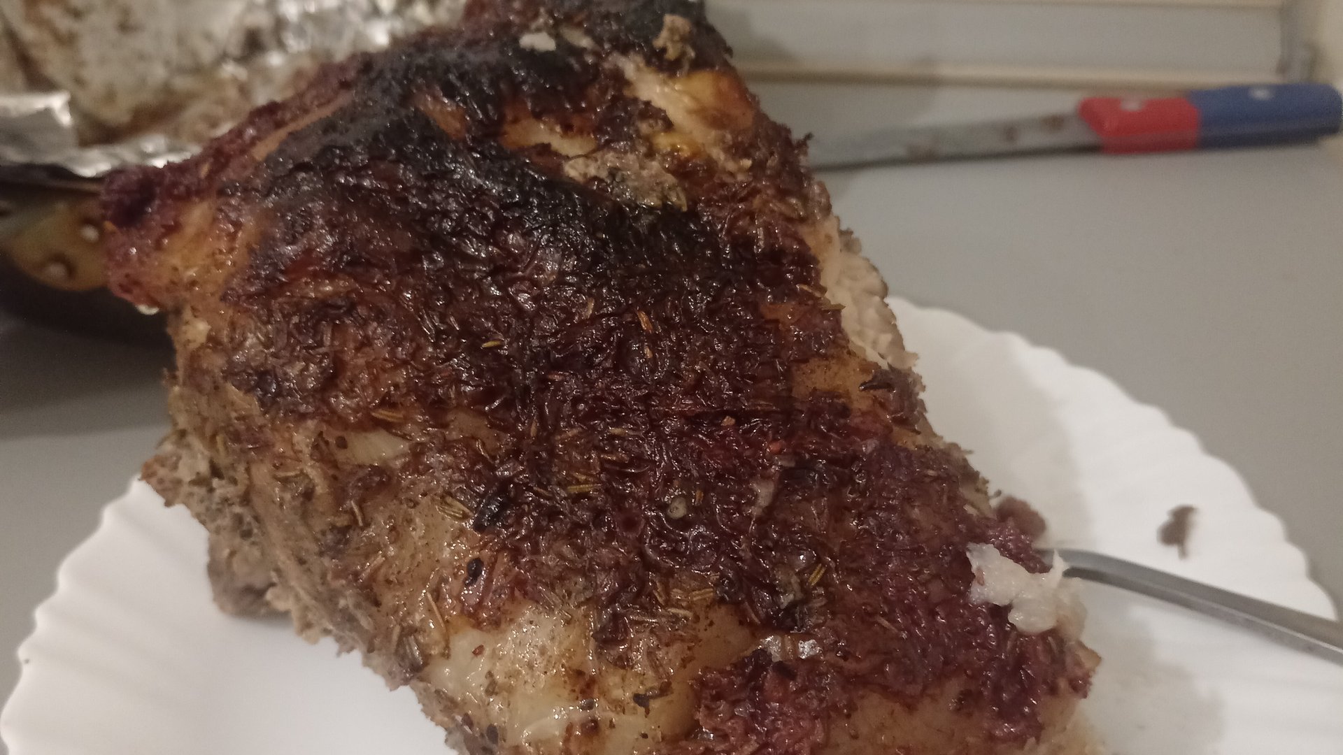 Свинина в клюкве