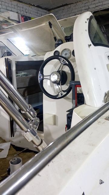 Рулевое устройство катеров Корвет 650 и Новая Ладога М