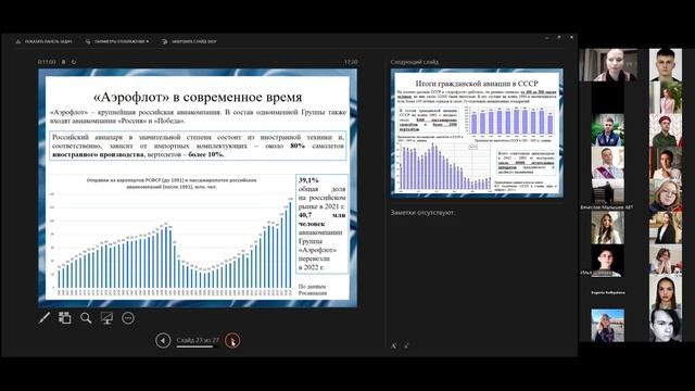 ХII Саровские молодежные чтения 24 ноября 2025 г. 2 секция. Часть 2.