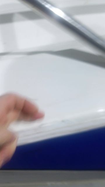 Ремонт течи на стыке матриц катер Новая Ладога М