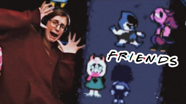 Друзья снова вместе! Сьюзи довольна, Ральзей угощает тортом! - Дельтарун Глава 2 Deltarune Chapter 2