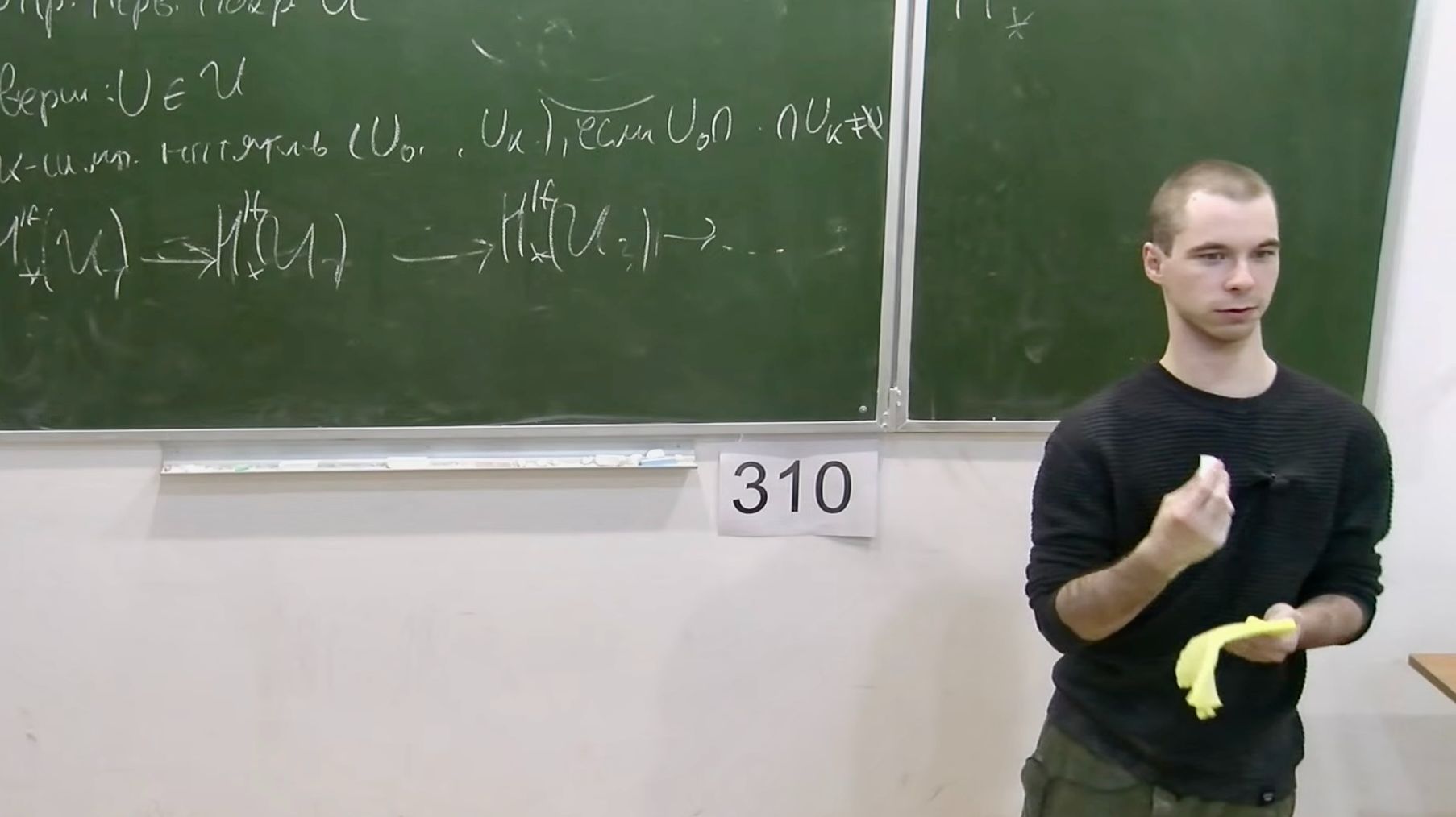 Грубые гомологии и концы метрических пространств. Олег Муравьев