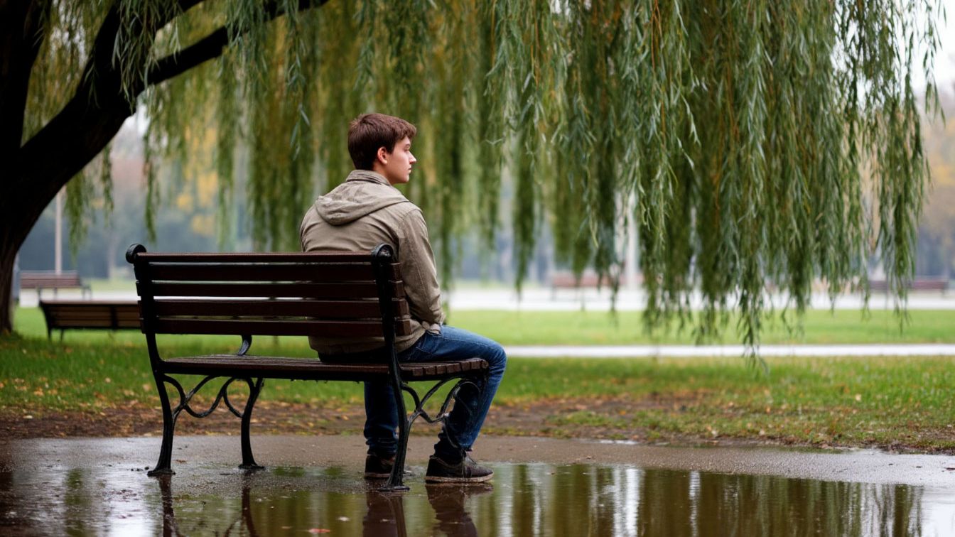 Всё пройдёт (В опустевшем парке плачут тополя)