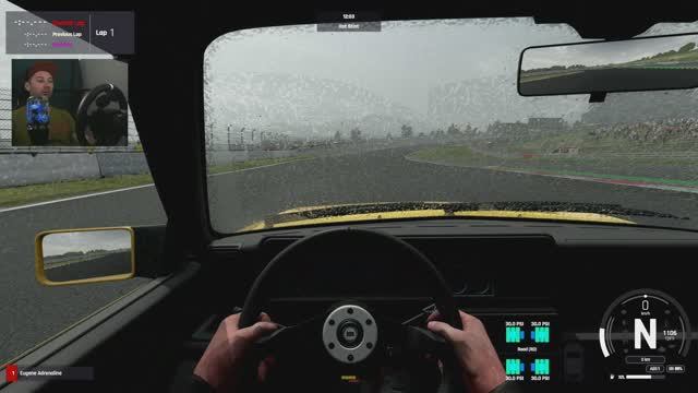 Lancia Delta -  версия 1.6 - Assetto Corsa EVO - на руле MOZA R5