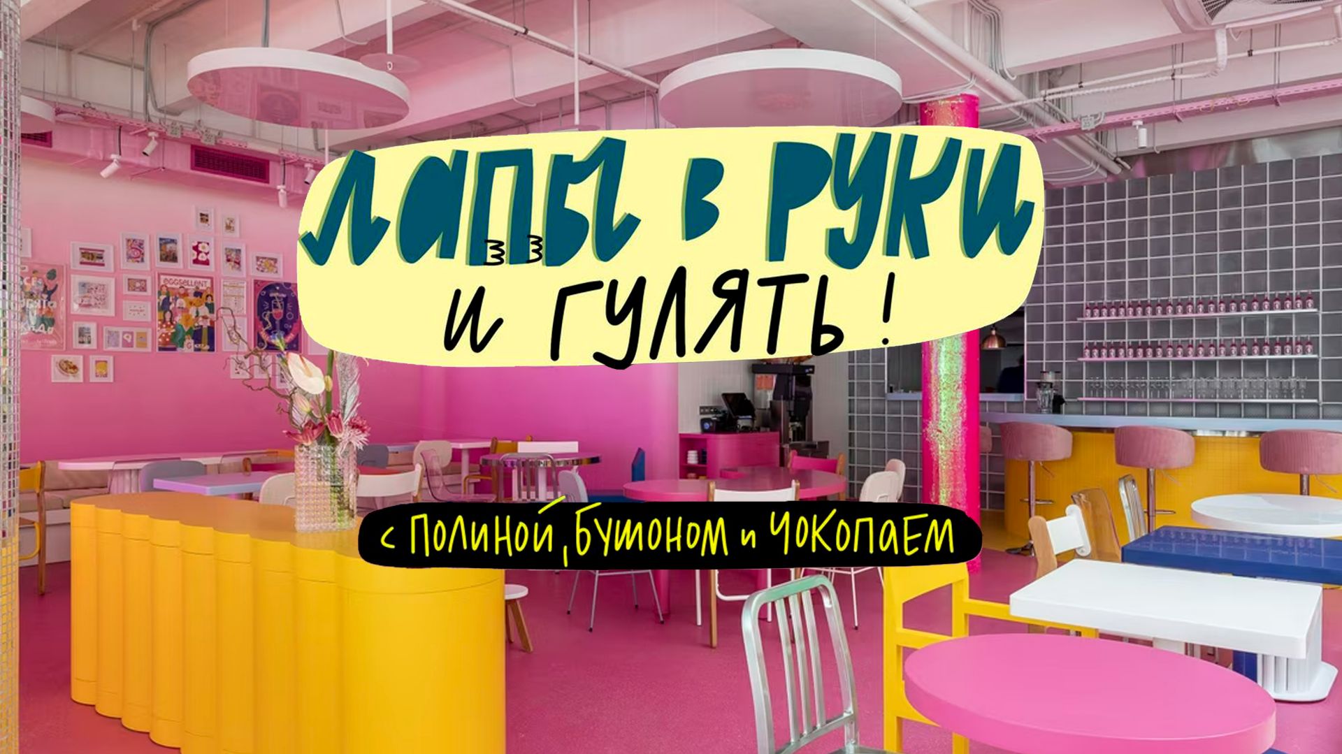 Лапы в руки и гулять! С Полиной, Бушоном и Чокопаем 🐶