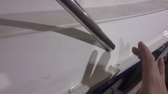 Ремонт течи по привальному брусу