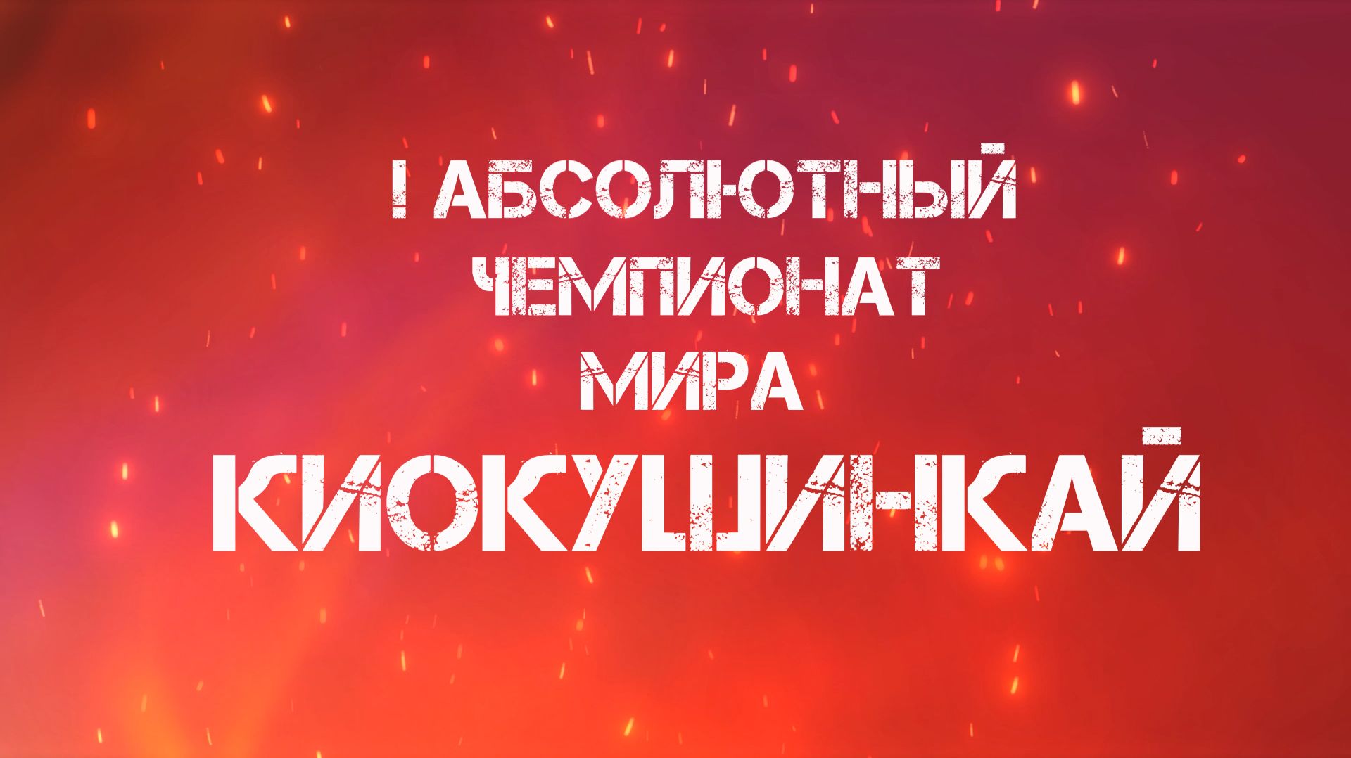 I Абсолютный Чемпионат Мира по Киокушинкай.Финал
