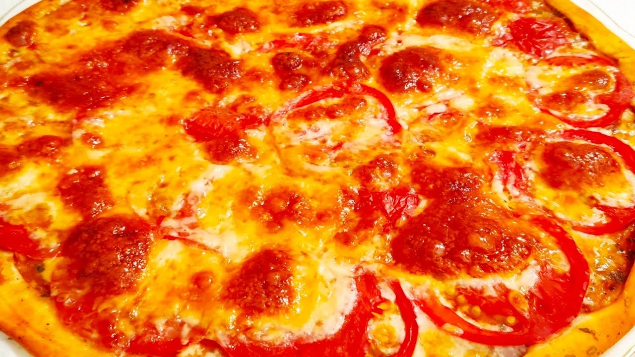 4 домашних ПИЦЦЫ на ТОНКОМ ДРОЖЖЕВОМ тесте.