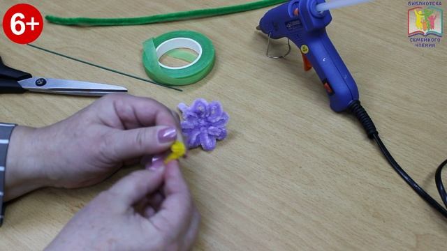 Мастер – класс «Букетик для любимой мамочки». Рубрика «Время для творчества»