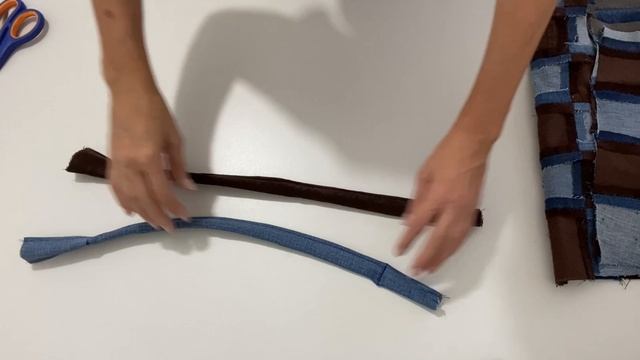 Большая сумка для магазина из джинсы | Экология | Пэчворк из квадратов | Мастер класс