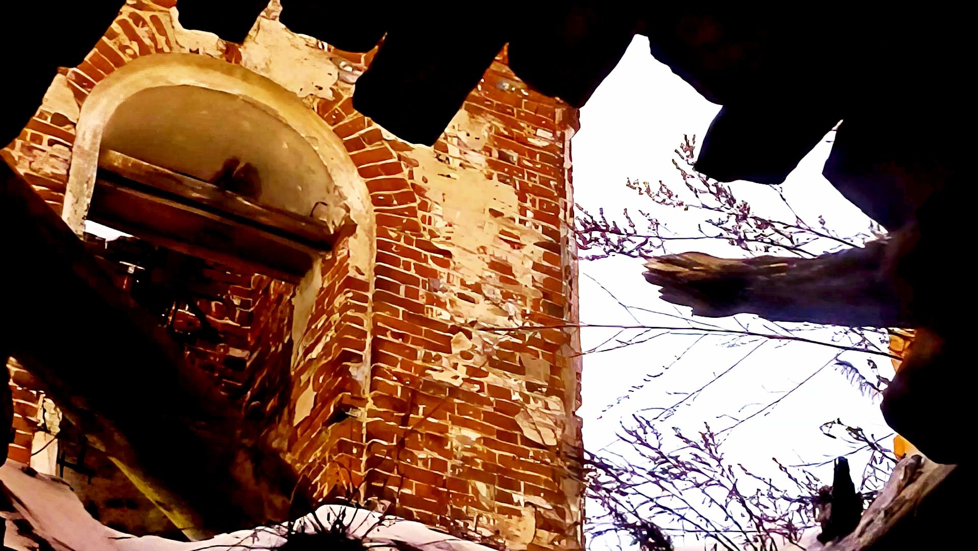 Девушка пела в церковном хоре