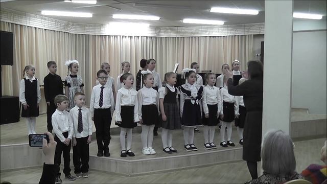 Музыка Е. Крылатова, слова Ю. Яковлева «Колыбельная медведицы»  Исп. Хор 1 класса