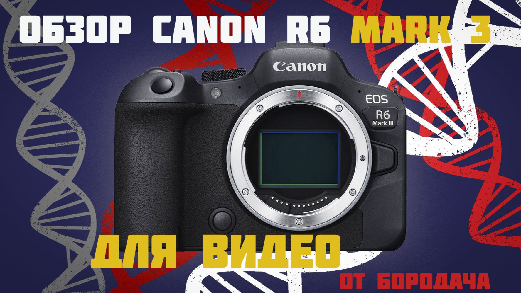 Обзор Canon R6 III (Mark 3) для видео