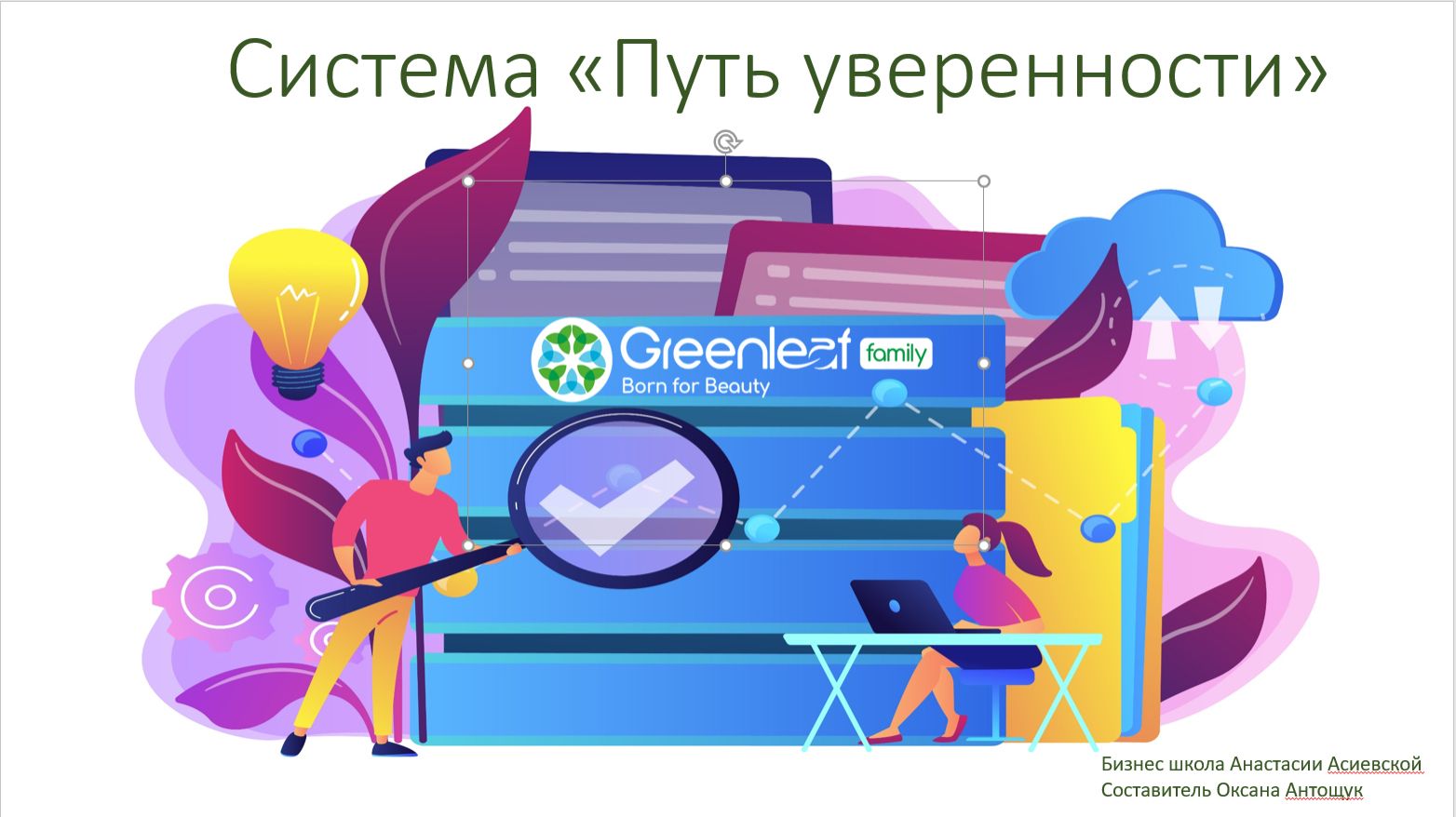 СИС Путь уверенности. Занятие 7. Бизнес на салфетке.