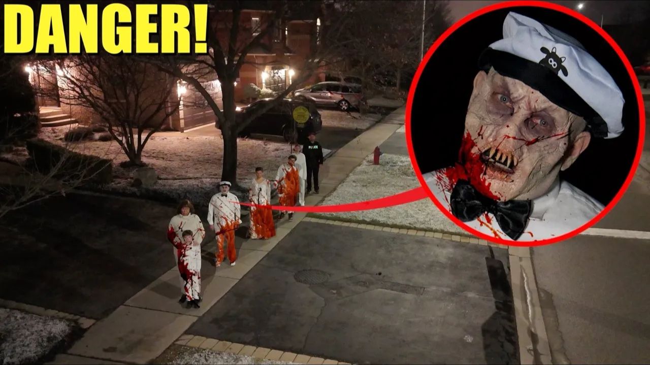 ЕСЛИ ВЫ УВИДИТЕ СОСЕДЕЙ В БЕЛОМ, БЕГИТЕ!!