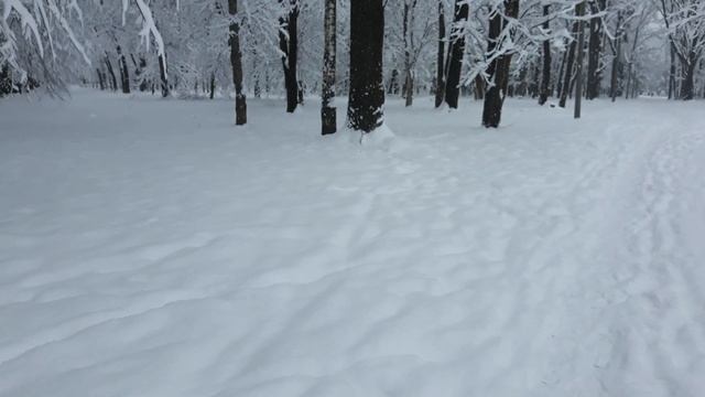 Зима. Осетия