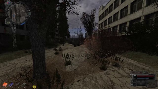 Сталкер - SGM 2.2 + Gunslinger v1.14 удачный поход в Рыжий лес #24